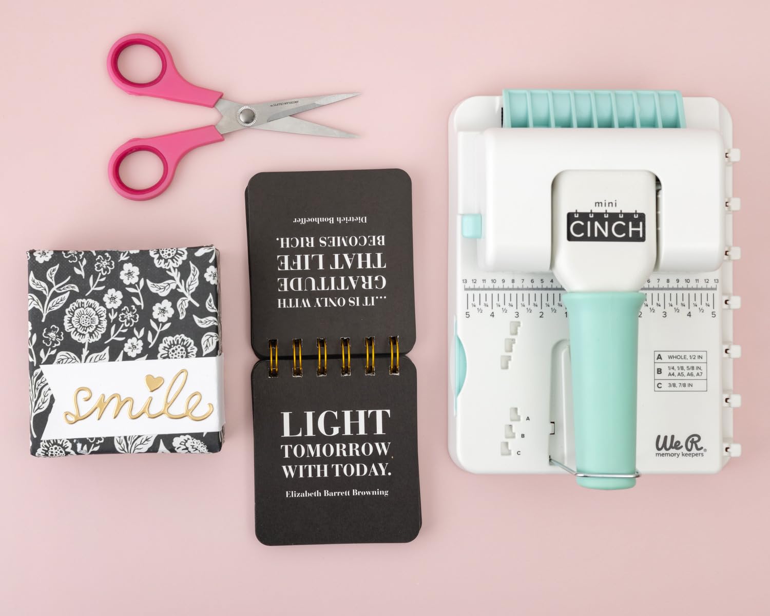 Mua We R Memory Keepers Mini Cinch Bookbinding Machine, White, Mini ...