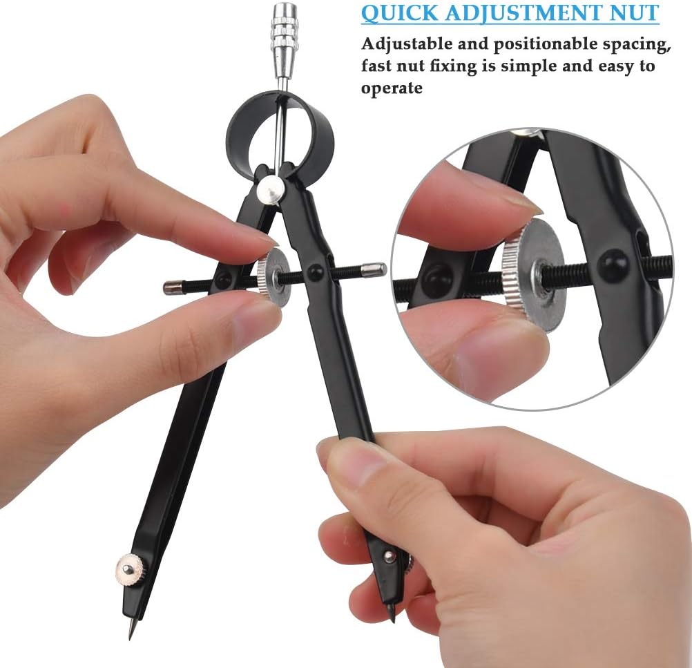 ATPWON Professional Compass with Lock, Metal Compasses, Professional 15 ...