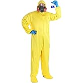 Amazon.com: Men's Hazmat Breaking Bad Costume | Adult Walter White ...