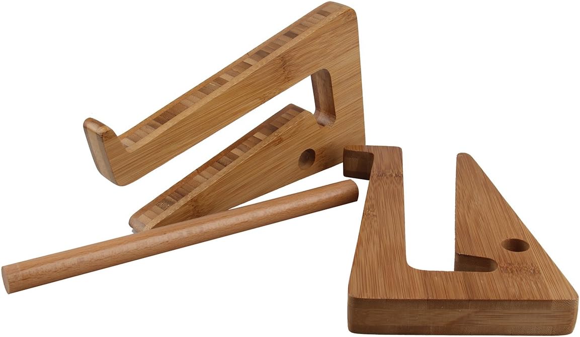 Dibiao DIY Universal Laptop Mount Cooling Wood Stand Tablet Holder ...