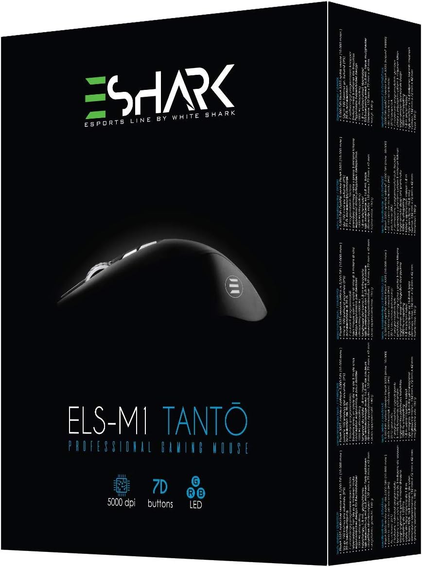 ESHARK MOUSE ESL-M1 TANTO – BigaMart