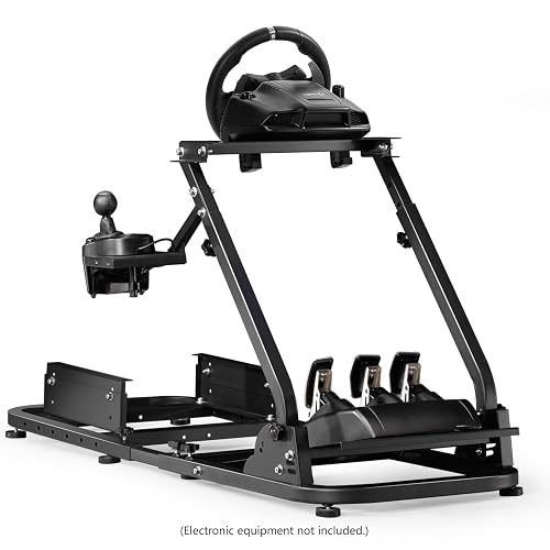 Dardoo Gaming Simulator Cockpit Square Tube Racing Steering Wheel Stand ...