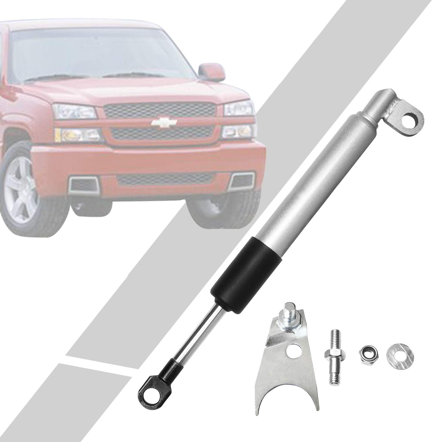 Amazon.com: Travay Truck Tailgate Assist Lift Supports Shock Struts Replacement Compatible with ...