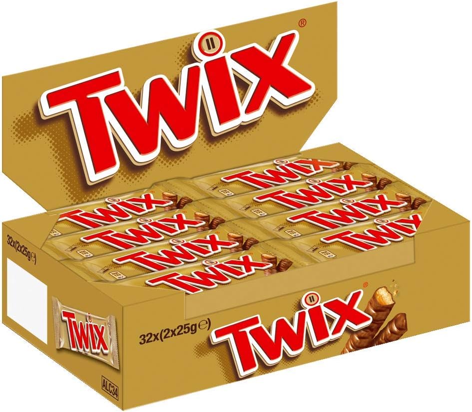 Twix 50g (Pack of 32): Amazon.co.uk: Grocery