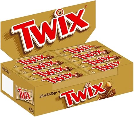 Twix 50g (Pack of 32): Amazon.co.uk: Grocery