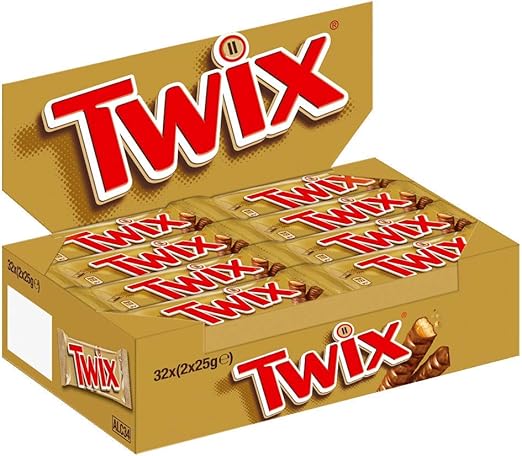 Twix 50g (Pack of 32): Amazon.co.uk: Grocery