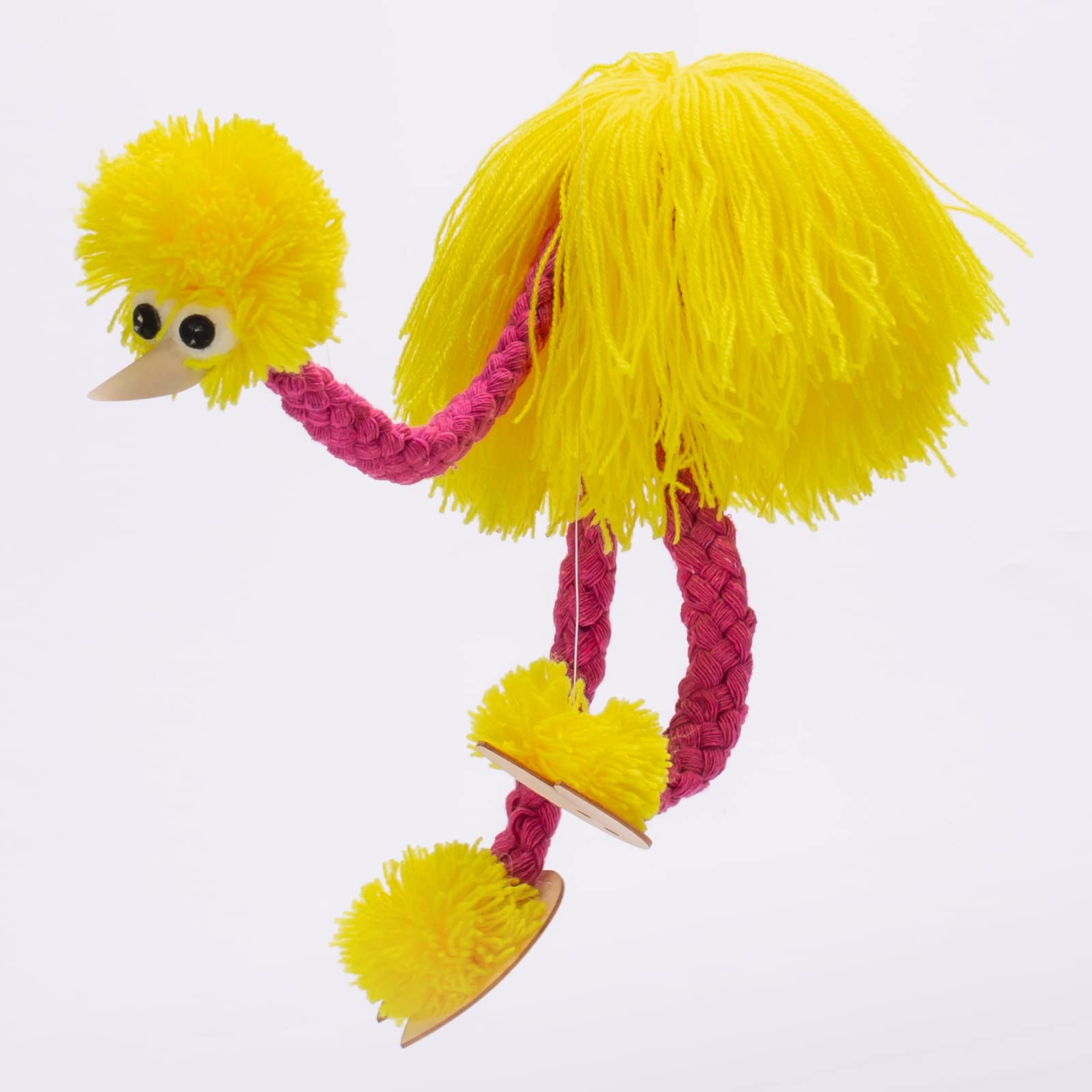 Mua String Puppets,Ostrich Marionettes String Puppets,Bird Puppet with ...