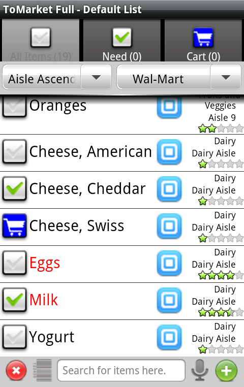 ToMarket Grocery Shopping List Pro:Amazon.de:Appstore for Android
