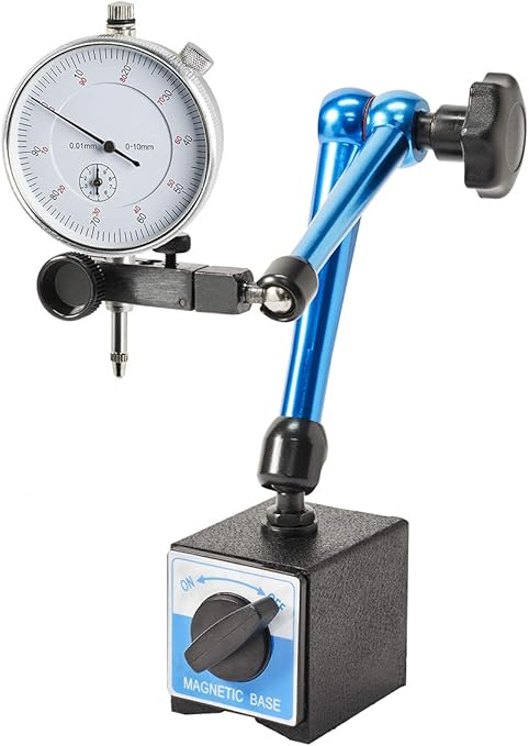 WABECO Magnet-Messstativ mit Messuhr Zentralklemmmung Messuhrhalter ...