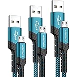 Amazon.com: Micro USB Cable Android, AkoaDa 3-Pack (10ft+6.6ft+3.3ft ...