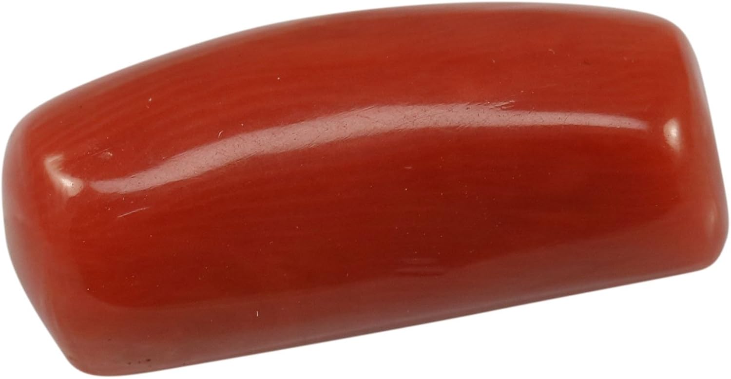 Amazon.com: Rashi Ratan Bhagya Natural Deep Red Coral (Munga) Italian ...