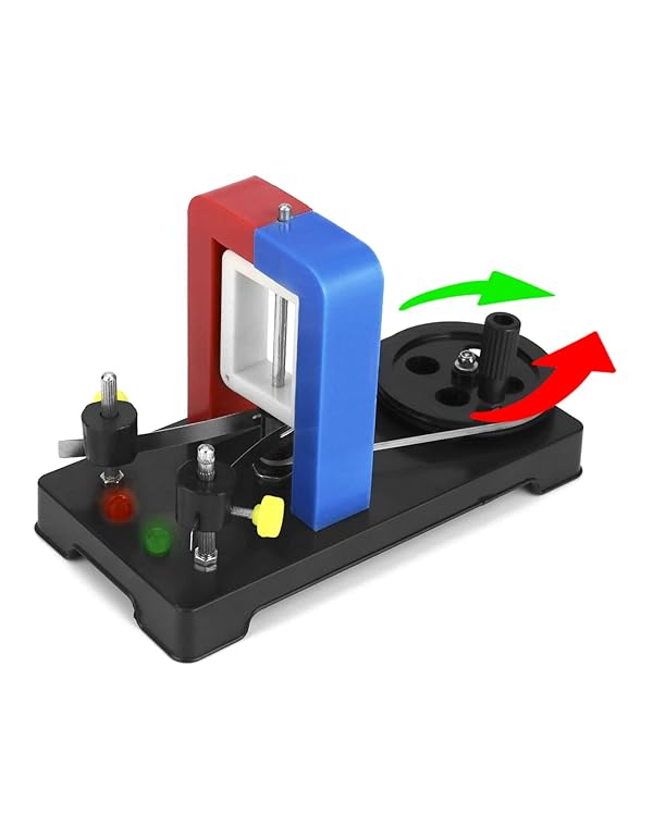 QWORK School DIY Dynamo Lantern, Demonstration Motor DC Electric ...