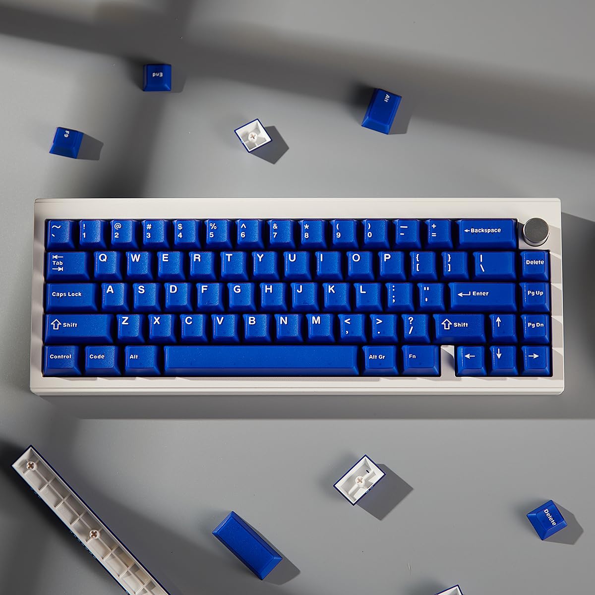 Mua Blue Cherry Profile Keycaps Set Translucent Doubleshot Keycaps 121 ...