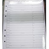 Amazon.com : Hallmark Address Books ADD1109 Address Book Refill Pages ...
