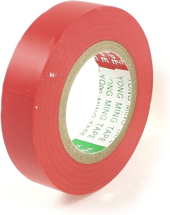 Amazon.com: uxcell PVC Electrical Wire Insulating Tape Roll Red 49Ft ...
