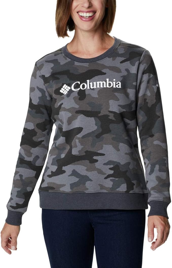 Columbia Logo™ Printed Crew Blusas Mujer: Amazon.es: Ropa y accesorios