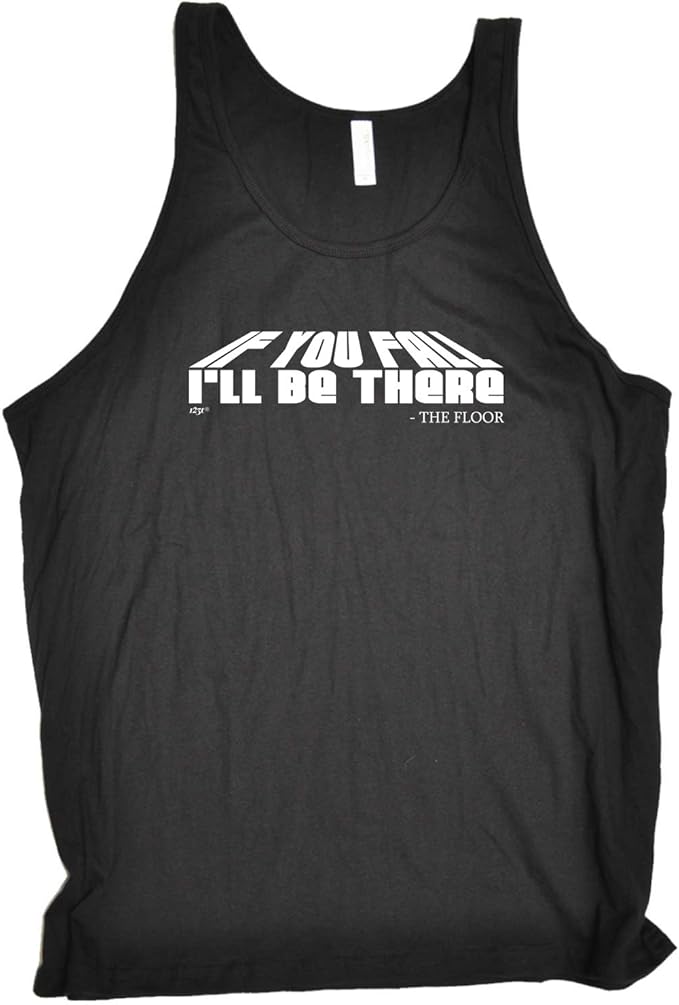 - If You Fail The Floor Vest Singlet TOP Funny Singlets Novelty Vests ...