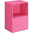 Amazon.com: Convenience Concepts Xtra Storage 2 Door Cabinet with Shelf ...