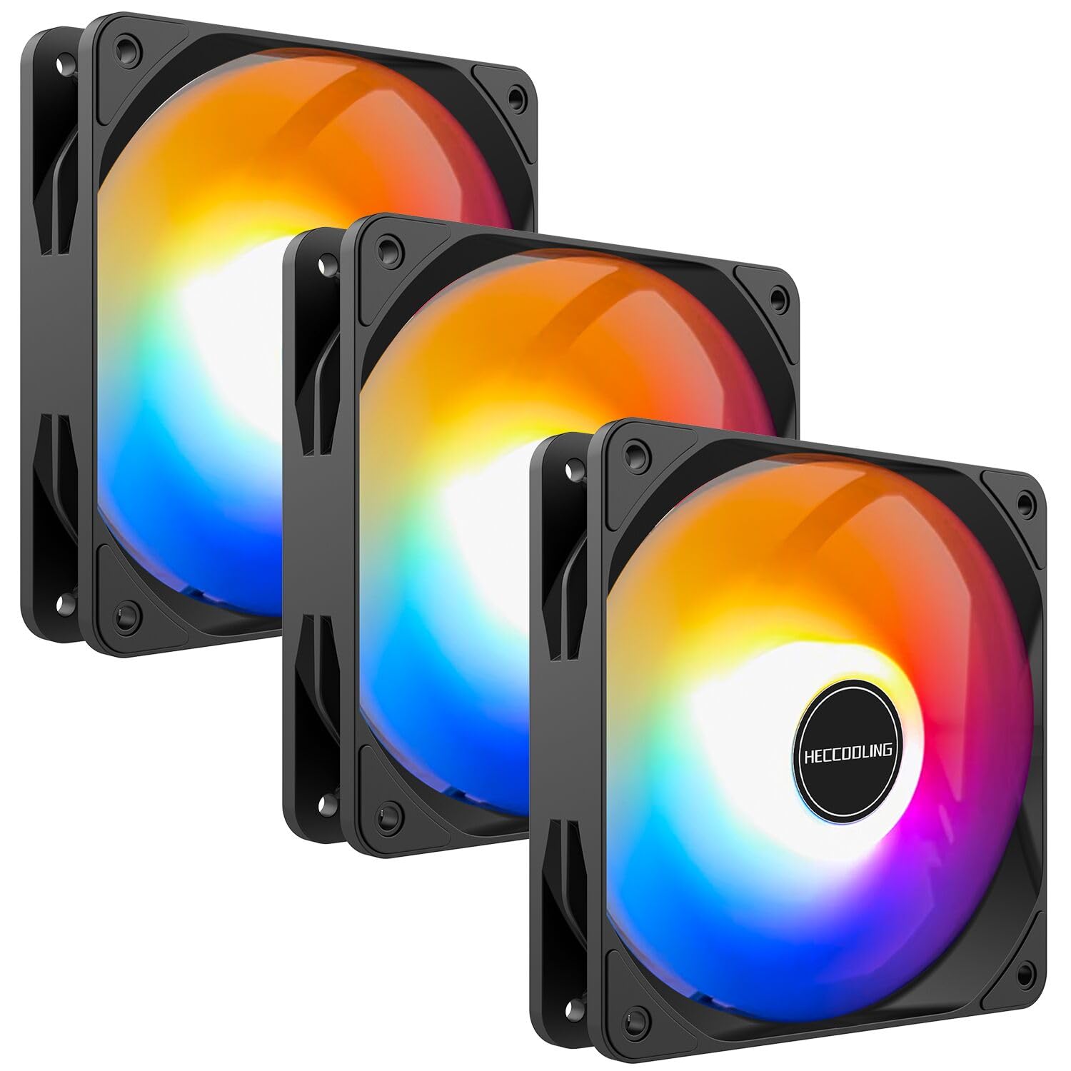 Mua 120mm PC Fan 3 Pack Computer Fans, High Performance Cooling pc case ...