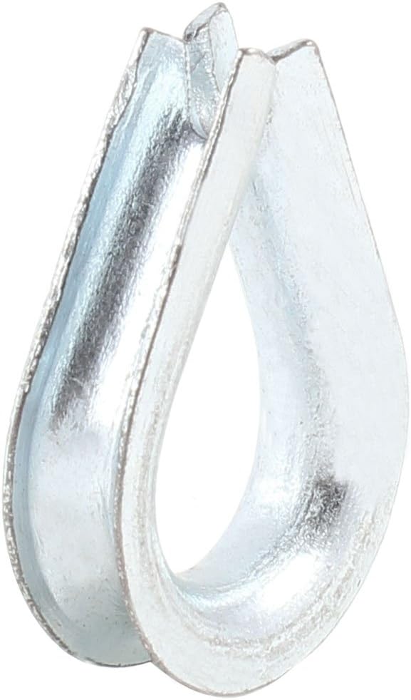 Galvanized Metal 15/64″ Standard Wire Rope Thimble Rigging Strap – BigaMart