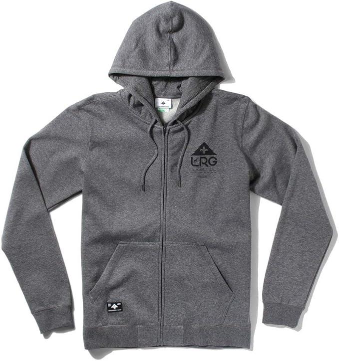 LRG One Icon Zip Hoodie Charcoal Heather: Amazon.es: Ropa y accesorios