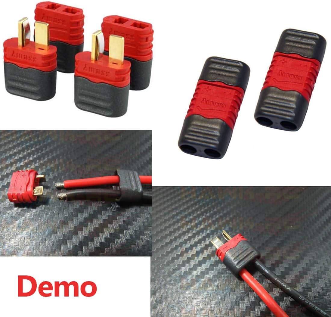 Deans Connector | Deans Plug | T Connector, Upgrade Version, 15 Female ...