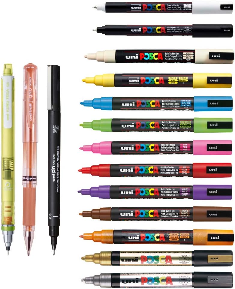 Deluxe Posca Rock Painting Starter Kit – BigaMart