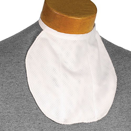 Romet Blouse-Neck Stoma Cover (White, 16 Inch Neck Diameter).Secure ...