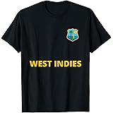 Amazon.com: WINdies West Indies 2019 Cricket Jersey T-Shirt T-Shirt ...