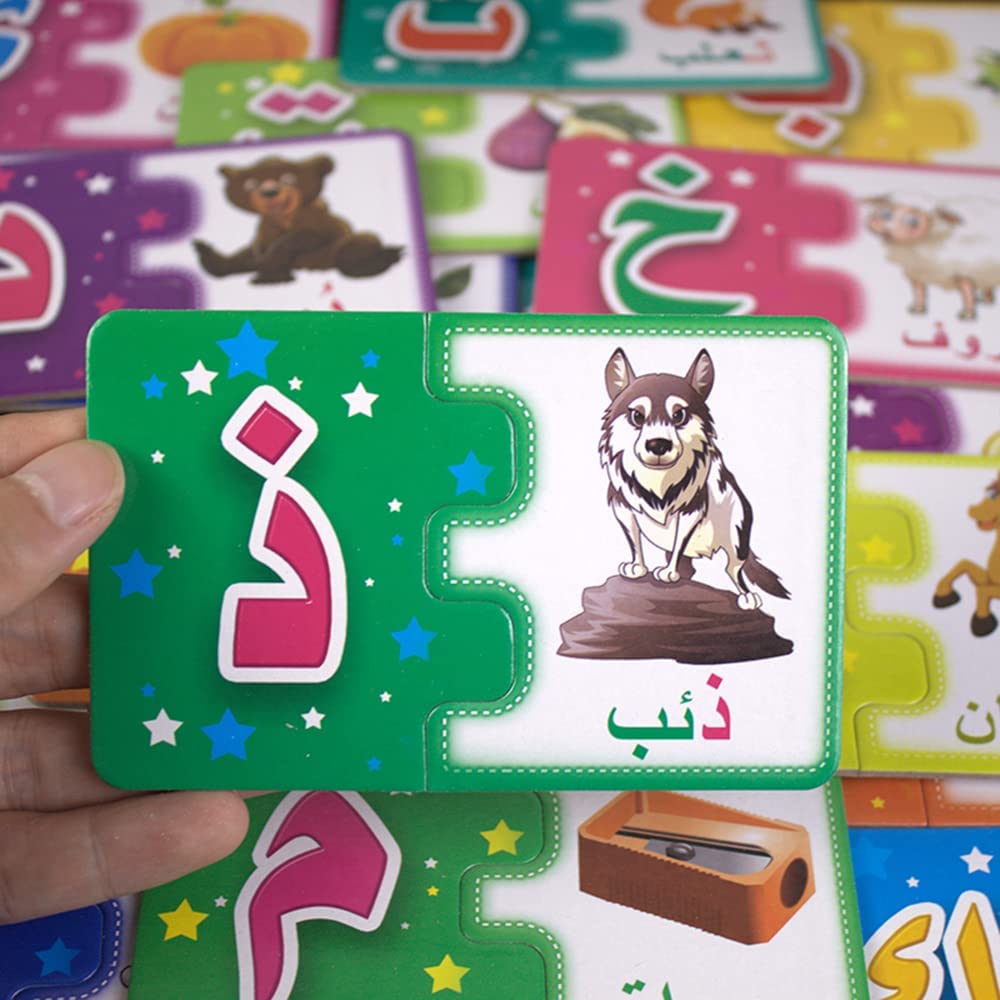 Mua Arabic Alphabet Flash Cards for Kids: Teach Toddler ABC Letters ...