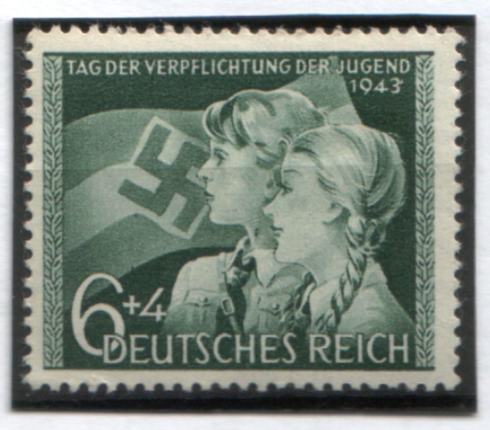 1937 Nazi German Treasury Bond-100 Reichsmark Bond-Swastika Seal ...