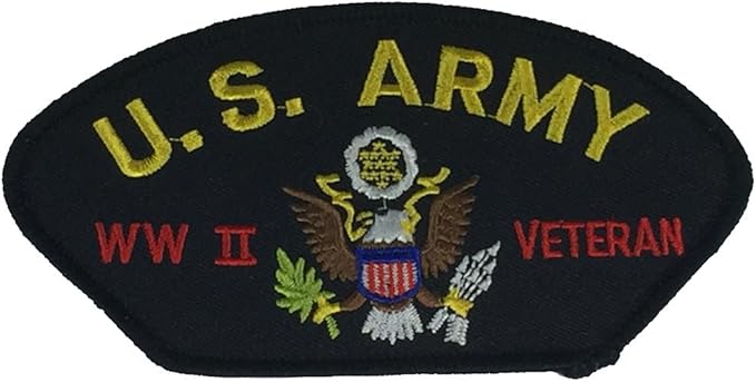 Amazon.com: US ARMY WWII VETERAN PATCH - Multi-Colored - Veteran Owned ...
