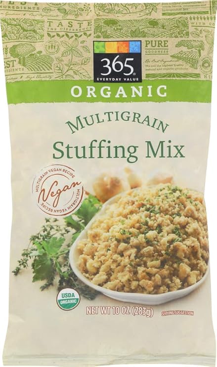 Amazon.com : 365 Everyday Value, Organic Multigrain Stuffing Mix, 10 oz ...