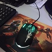 Mouse Gamer Multilaser com Fio 3200DPI 6 Botões 7 Cores LED Preto - MO276, Multilaser, Mouses ...