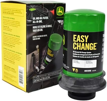 John Deere Easy Change Oil System AUC12916 E120 E130 E150 E160 E170 ...