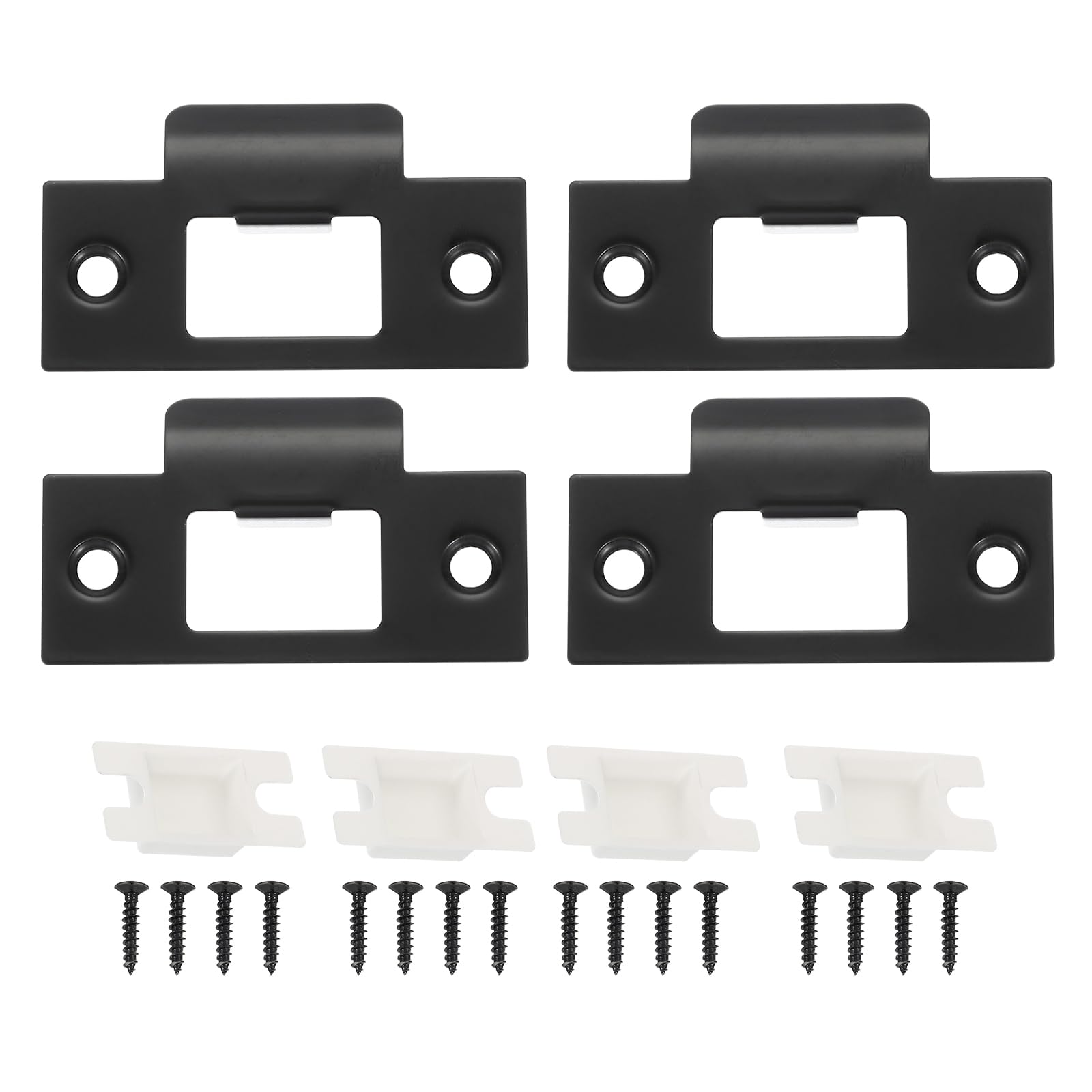 MECCANIXITY Door Deadbolt Strike Plates Stainless Steel T Cam Block ...