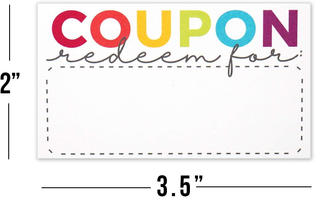 Blank Coupons Printable