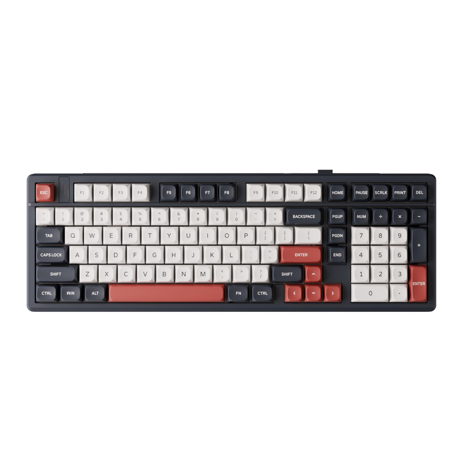 GK GAMAKAY TK101 98% Mechanical Keyboard with Number Pad, Hot Swappable ...