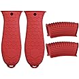 Amazon.com: HZMM 4 Pack Silicone Hot Handle Holder, Assist Pan Handle ...