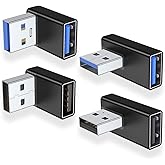 Amazon.com: UCEC USB 90 Degree Adapter, 90 Degree USB Adapter 3.2, Vertical Up and Down Angle ...