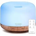 ASAKUKI 500ml Essential Oil Diffuser, 5 in 1 Premium Ultrasonic ...
