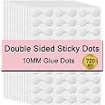Amazon.com: Treemoo 10MM Double Sided Sticky Dots - 720pcs Double Sided ...