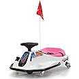 Amazon.com: TOBBI 24V Electric Go Kart for Kids Ages 6+, Ride On Drift ...