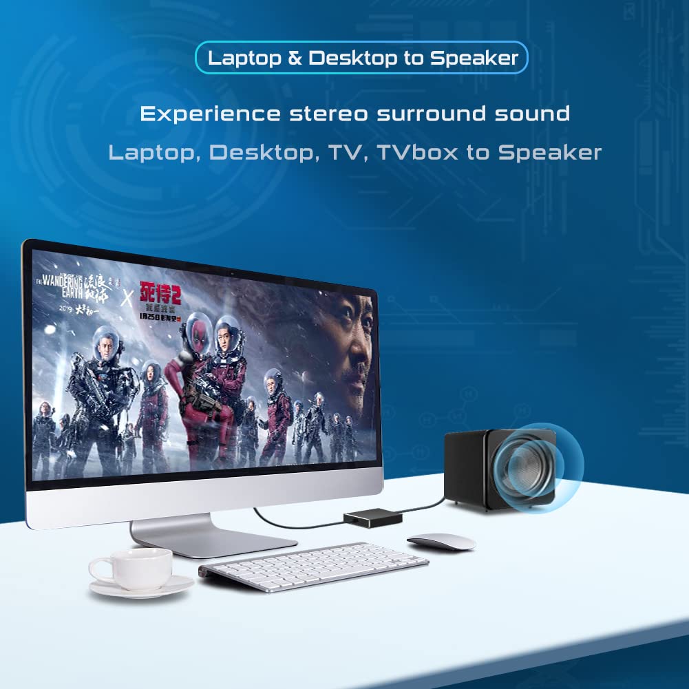 Mua RYXN USB to Optical Spdif Toslink & 3.5mm Audio Adapter Converter ...