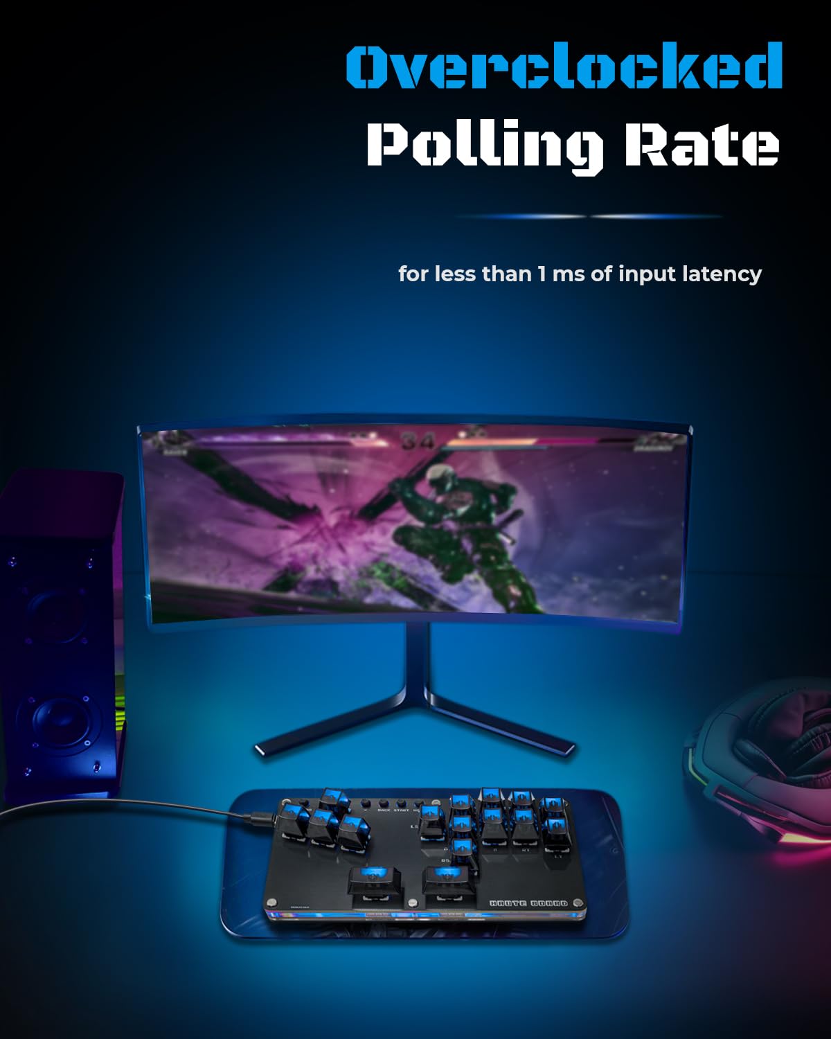 Mua Sehawei Haute42 16Key All-Button Arcade Controller Gamerfinger with ...