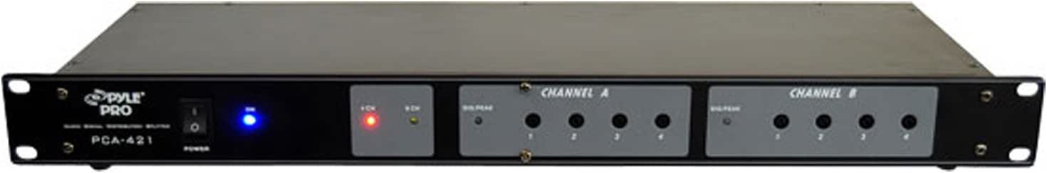 Amazon.com: Pyle-Pro PCA421 19'' Rack Mount Audio Signal Distribution ...