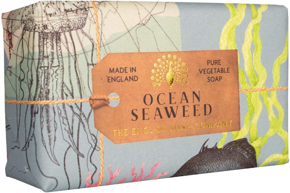 The English Soap Company, Ocean Seaweed Soap Bar, Anniversary ...