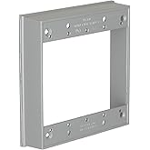 Sealproof Metallic 1-Gang Extension Ring, Four 1/2" Knockouts ...