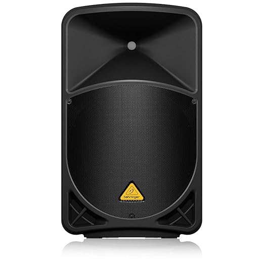 Behringer B115D Eurolive Active 1000-Watt 2-Way 15-Inch PA Speaker ...