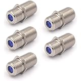 Coax Cable Caps, F Type 75 Ohm Terminator, 5-Pack, RFAdapter Coax ...